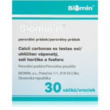 Biomin Biomin H 1110mg/15mg/1,8mg perorální prášek při osteoporóze ...
