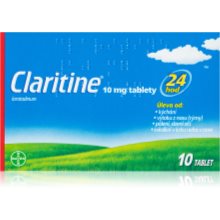 Claritine Claritine 10 mg tablety k léčbě příznaků celoroční i sezónní ...