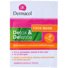 Dermacol Detox & Defence Detoxifying And Protective Face Mask for All ...