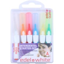 Edel+White Interdental Brushes cepillos interdentales 9 uds mix | notino.es
