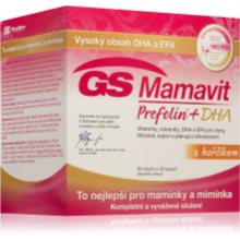GS Mamavit Prefolin+DHA+EPA tablety a kapsle pro těhotné a kojící ženy ...