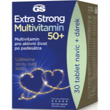 GS Extra Strong Multivitamin 50+ tablety s multivitamínovým komplexom | notino.sk