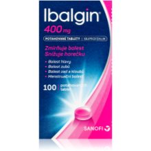 Ibalgin Ibalgin 400mg potahované tablety | notino.cz