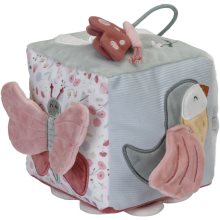 Little Dutch Soft Activity Cube Flowers & Butterflies soft sensory toy ...