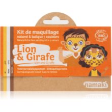 Namaki Color Face Painting Kit Lion & Giraffe make-up sada pre deti ...