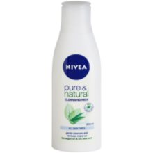 Nivea Visage Pure & Natural leite facial de limpeza | notino.pt
