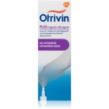 Otrivin Otrivin Plus 1mg/ml + 50mg/ml nosný sprej, roztok | notino.sk