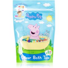 Peppa Pig Colour Bath Tabs farbige Brausetabletten zum Baden | notino.at