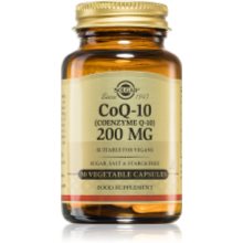 Solgar Coenzyme Q-10 200 mg výživový doplnok pre správnu funkciu srdca ...