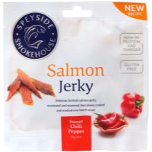 Speyside Smokehouse Salmon Jerky Sweet Chilli Pepper sušené mäso losos ...