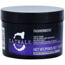 TIGI Catwalk Fashionista máscara roxa para cabelo loiro e com madeixas ...