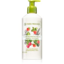 Yves Rocher Raspberry & Mint energetyzujace mleczko do ciala