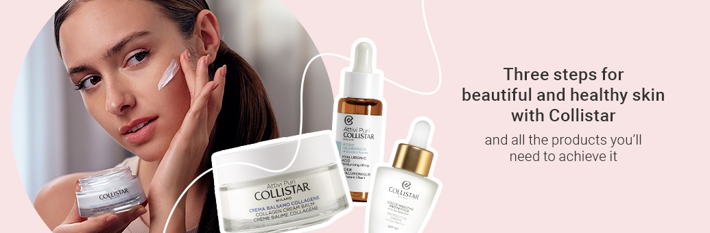 Three steps for beautiful and healthy skin with Collistar | notino.co.uk