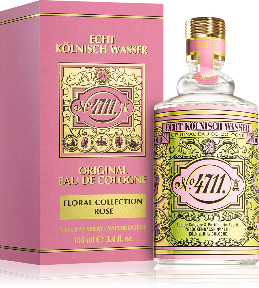 4711 Floral Collection Rose Eau de Cologne unisex | notino.ie