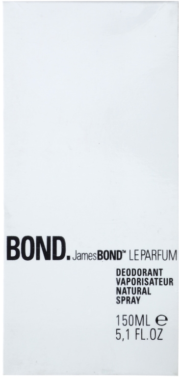 A.B.R. Barlach Bond. James Bond Le Parfum déo-spray pour femme 150 ml ...