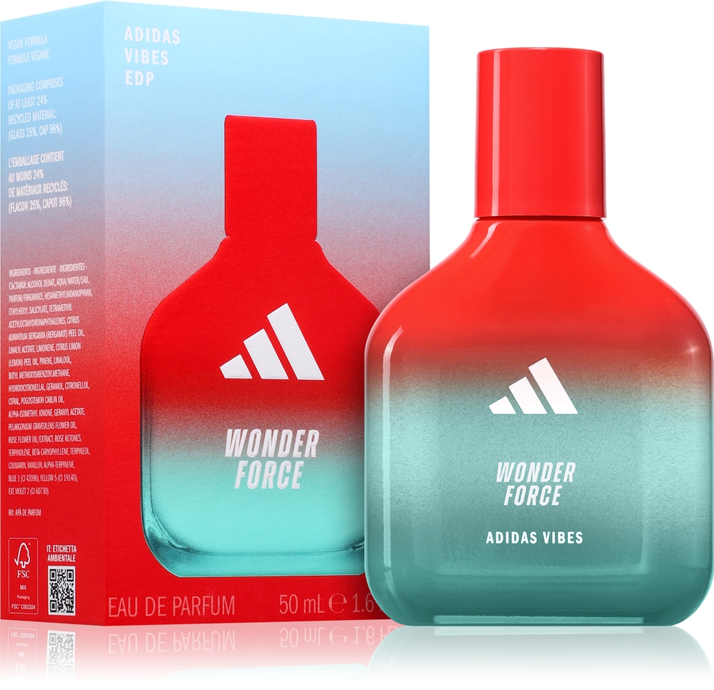 Adidas Vibes Wonder Force Eau de Parfum unisex | notino.ie