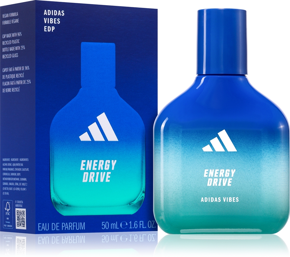 Adidas Vibes Energy Drive eau de parfum unisex | notino.co.uk