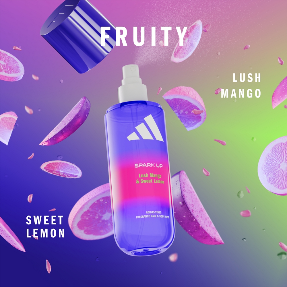 Adidas Mood Hack Spark Up Spray corporal perfumado | notino.pt
