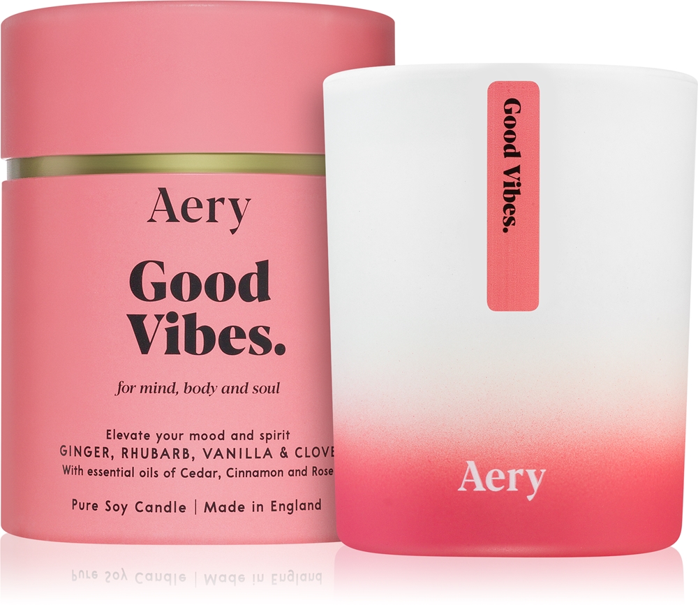 Aery Aromatherapy Good Vibes ароматна свещ | Аромати за дома Aery ...