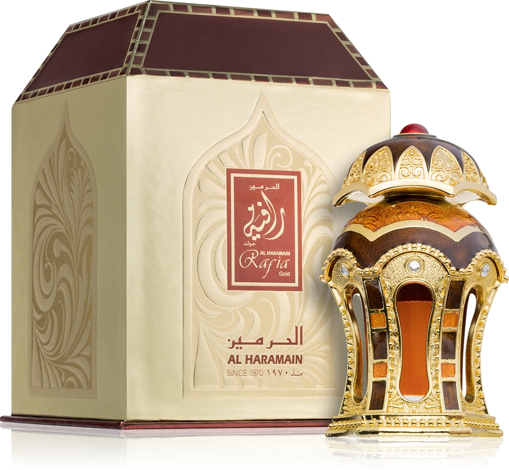 Al Haramain Rafia Gold olejek perfumowany unisex | notino.pl
