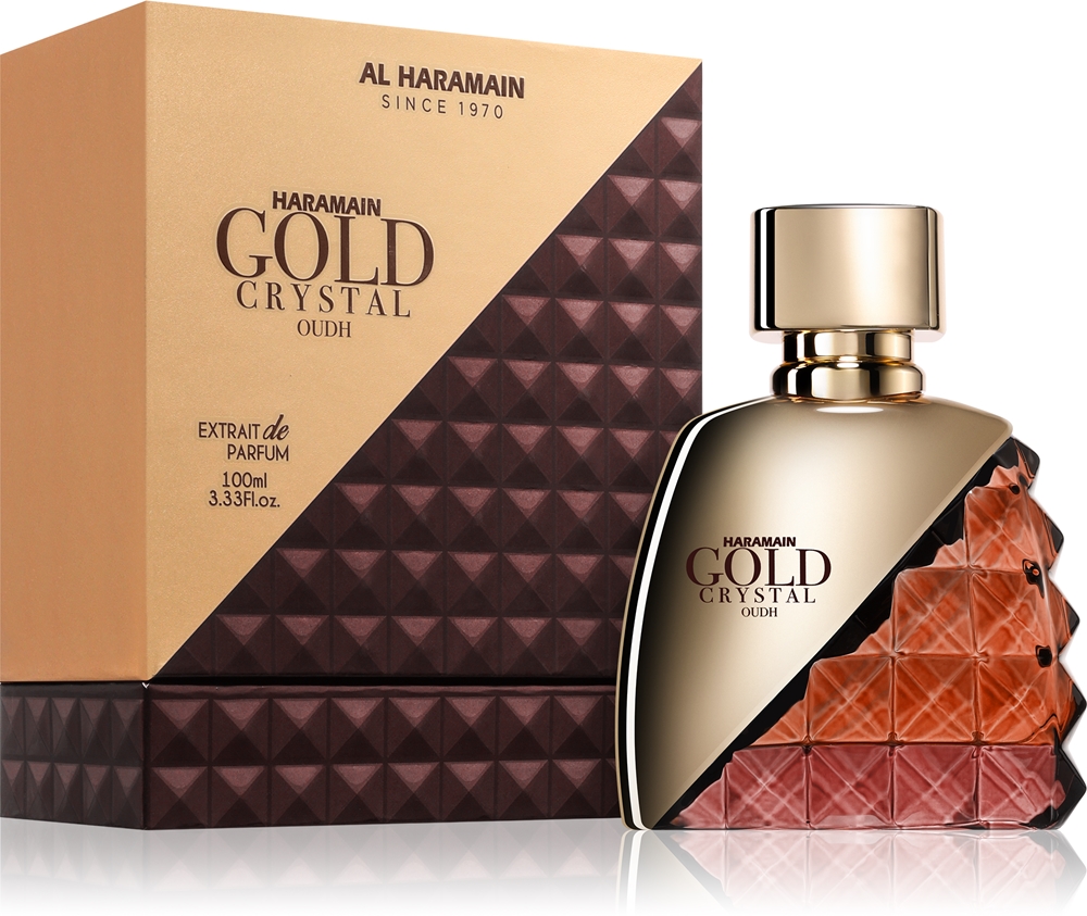 Al Haramain Gold Crystal Oudh Parfüm Extrakt unisex