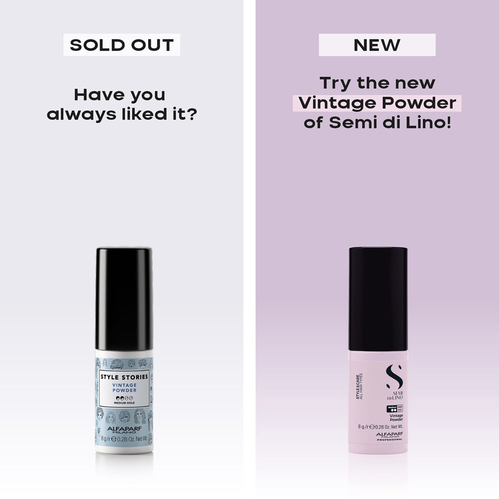Alfaparf Milano Semi di Lino Style&Care Vintage powder hair powder ...