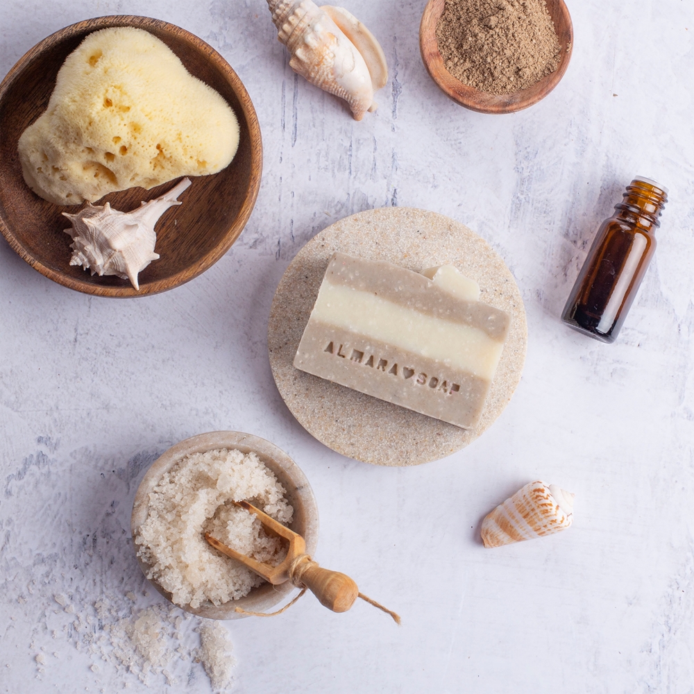 Almara Soap Natural Dead Sea natürliche feste Seife für unreine Haut ...