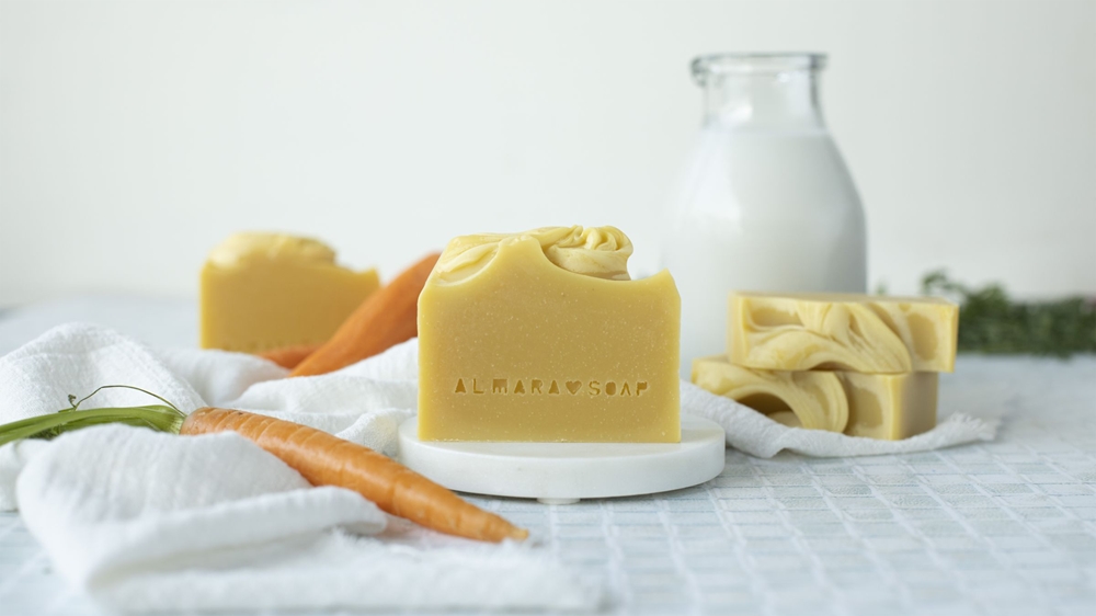 Almara Soap 100 % natural Creamy Carrot handmade soap | notino.co.uk