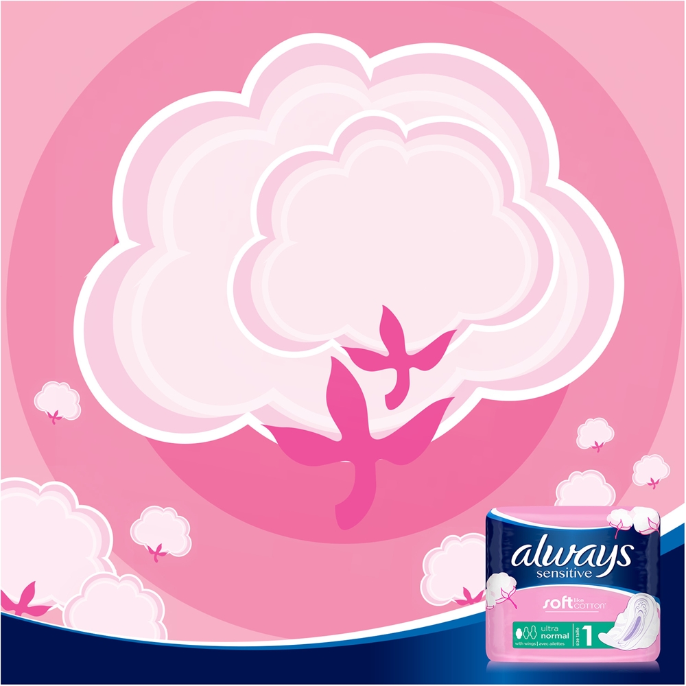 Always Sensitive Normal Plus egészségügyi betétek parfümmentes | notino.hu