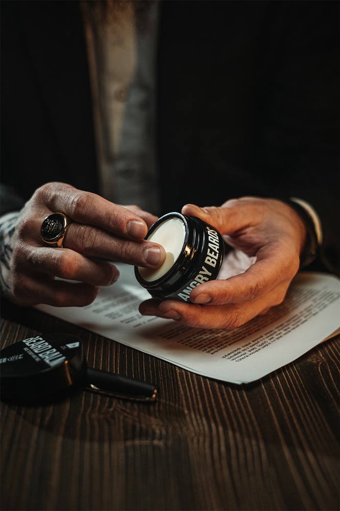 Angry Beards Steve the CEO Beard Balm balsamo per barba | notino.it