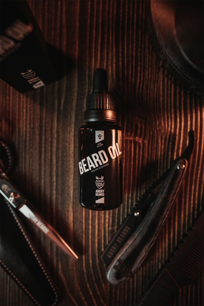 Angry Beards Jack Saloon Beard Oil олио за брада | notino.bg