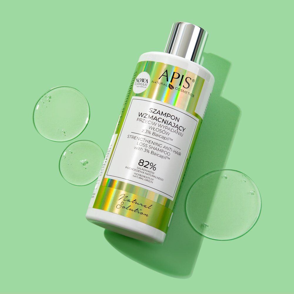 Apis Natural Cosmetics Natural Solution 3% Baicapil shampoing ...