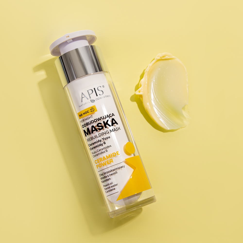 Apis Natural Cosmetics Ceramide Power renewing night cream mask with ...