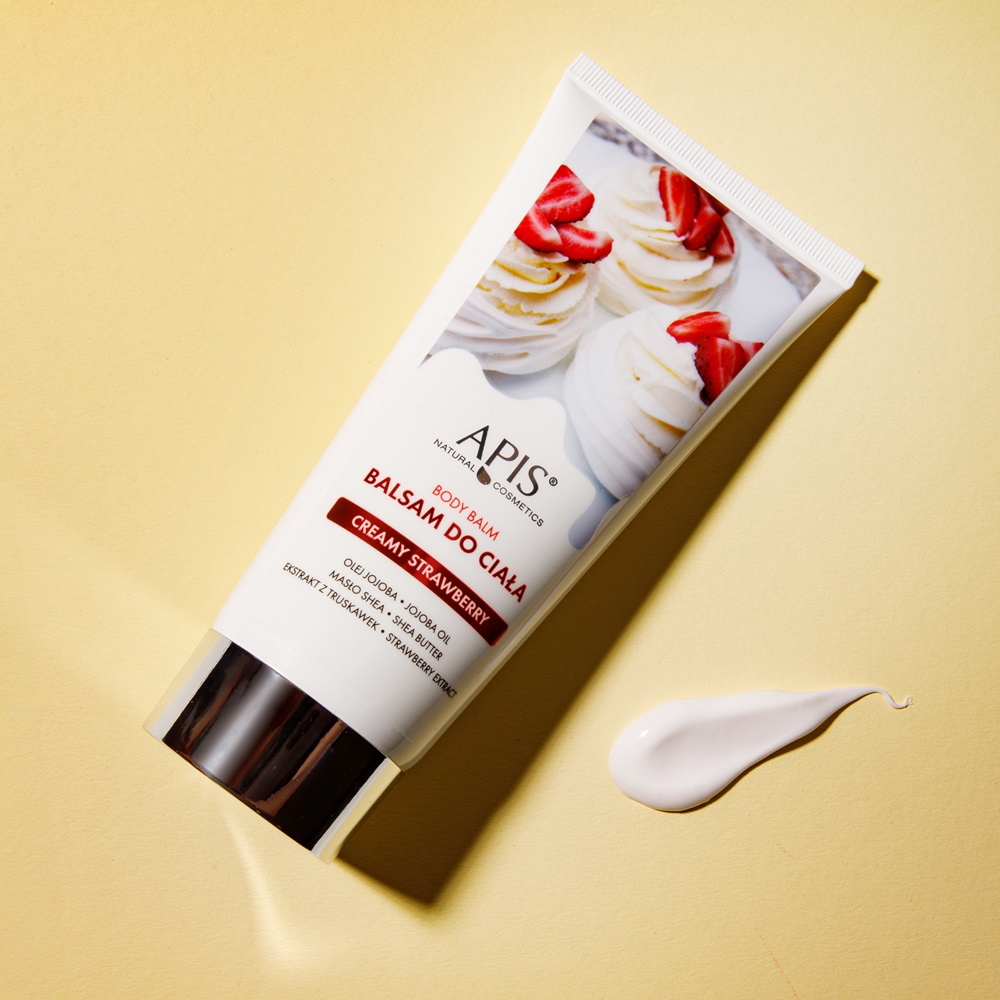Apis Natural Cosmetics Creamy Strawberry Moisturizing Body Balm | notino.ie