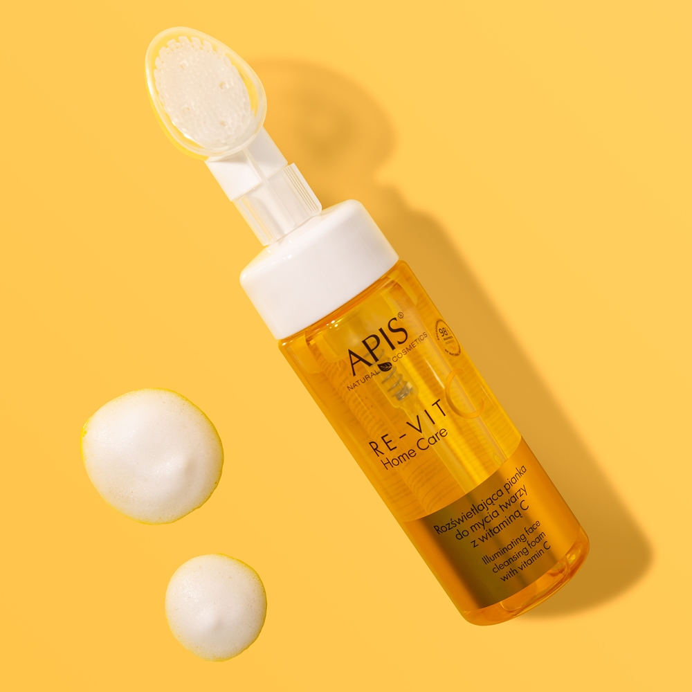Apis Natural Cosmetics Re-Vit C Home Care Cleansing Foam with vitamin C ...