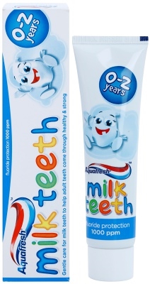 Aquafresh Milk Teeth Toothpaste for Kids | notino.ie