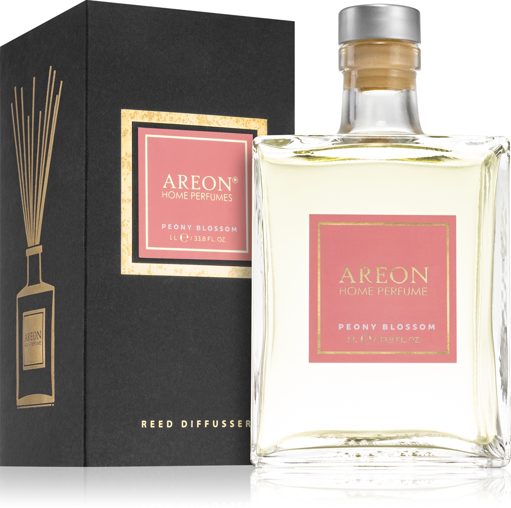 Areon Home Black Peony Blossom Aroma Diffuser mit Füllung