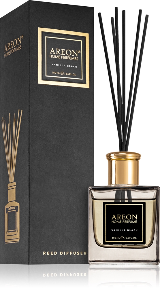 Areon Home Black Vanilla Black Aroma Diffuser mit Füllung