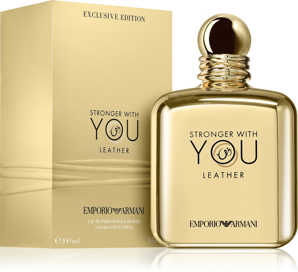Armani Emporio Stronger With You Leather | Livrare rapida! | Notino.ro
