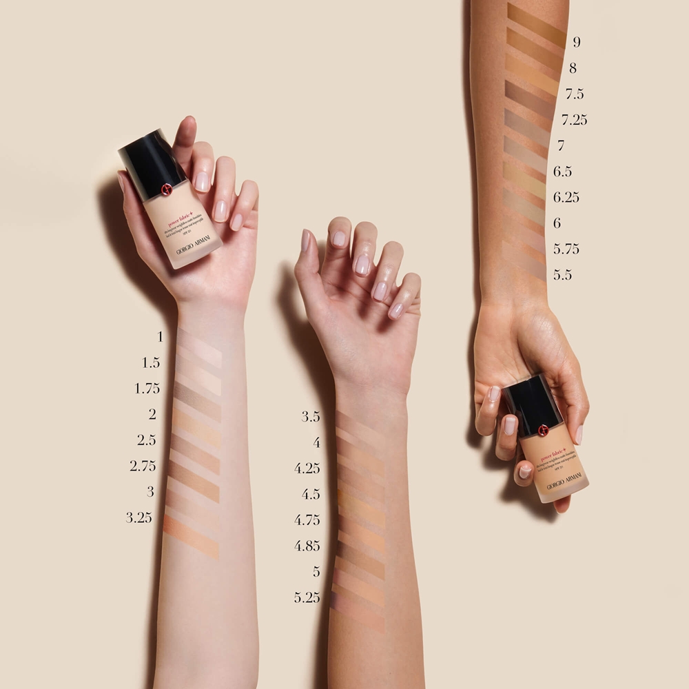 Armani Power Fabric+ Foundation base de cobertura total SPF 20 | notino.pt