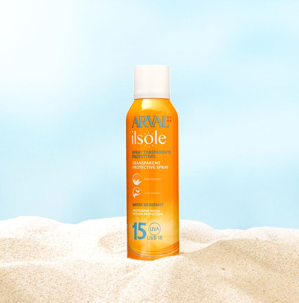 Arval IlSole Transparent Protective Spray SPF 15 Sunscreen Cream SPF 15 ...