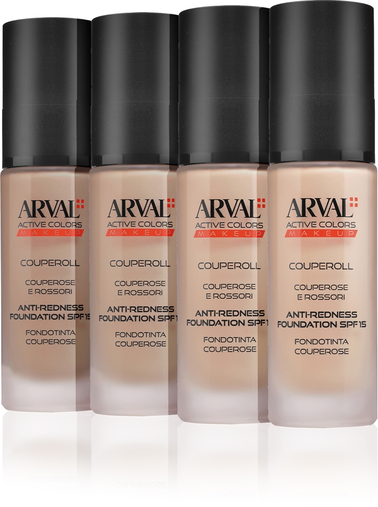Arval Couperoll Anti-redness foundation SPF15 peittävä meikkivoide SPF ...