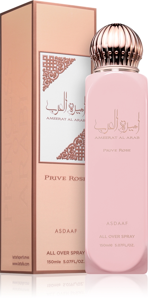 Asdaaf Ameerat Al Arab Prive Rose Bodyspray für Damen
