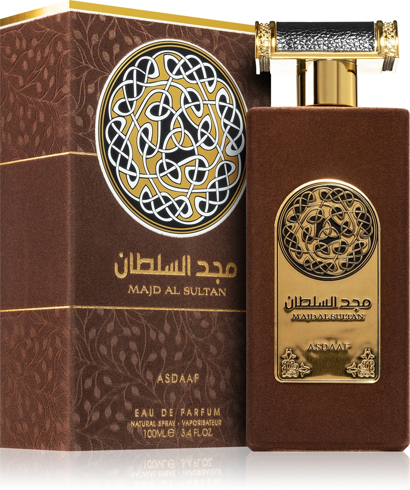 Asdaaf Majd Al Sultan Brown Eau de Parfum miehille | notino.fi