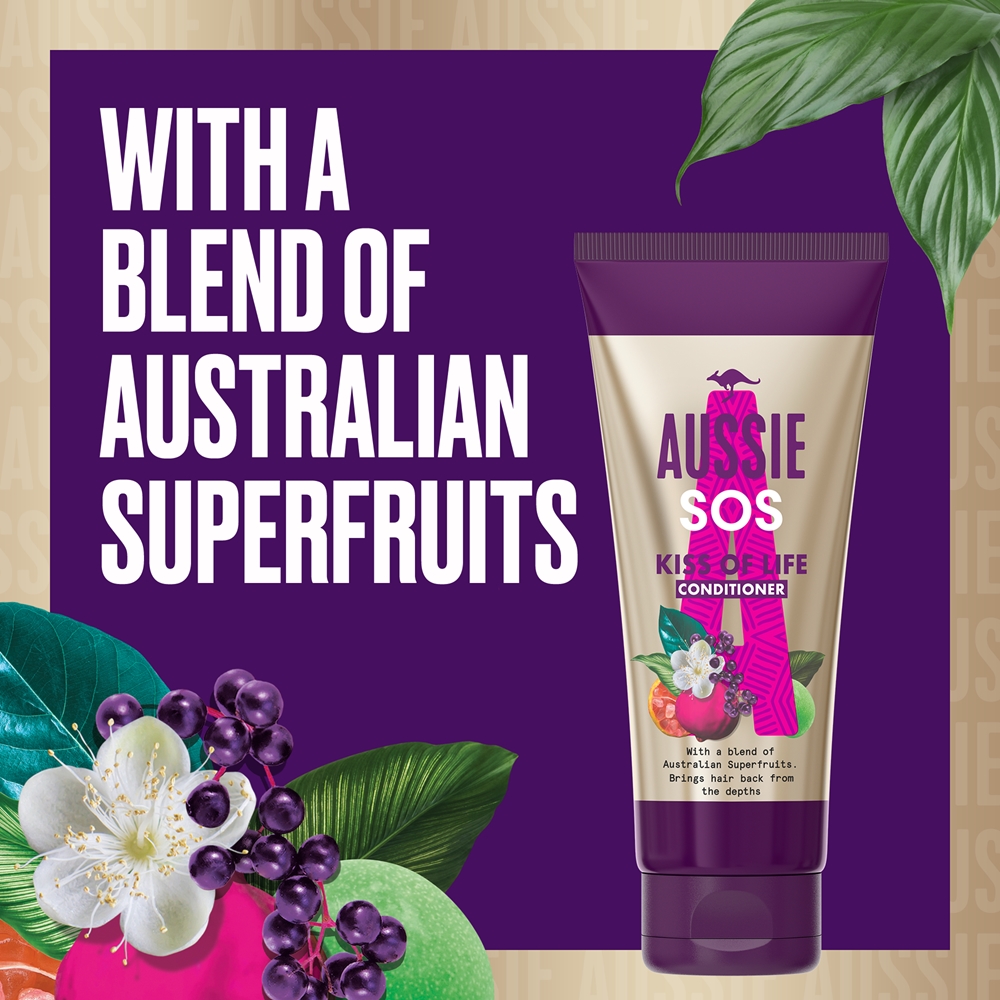 Aussie SOS Deep Repair après-shampoing régénérateur en profondeur pour ...