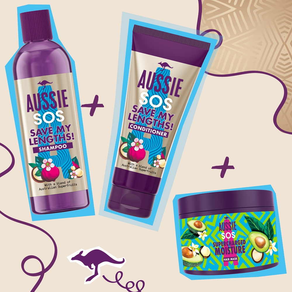 Aussie SOS Save My Lengths! baume cheveux | notino.be