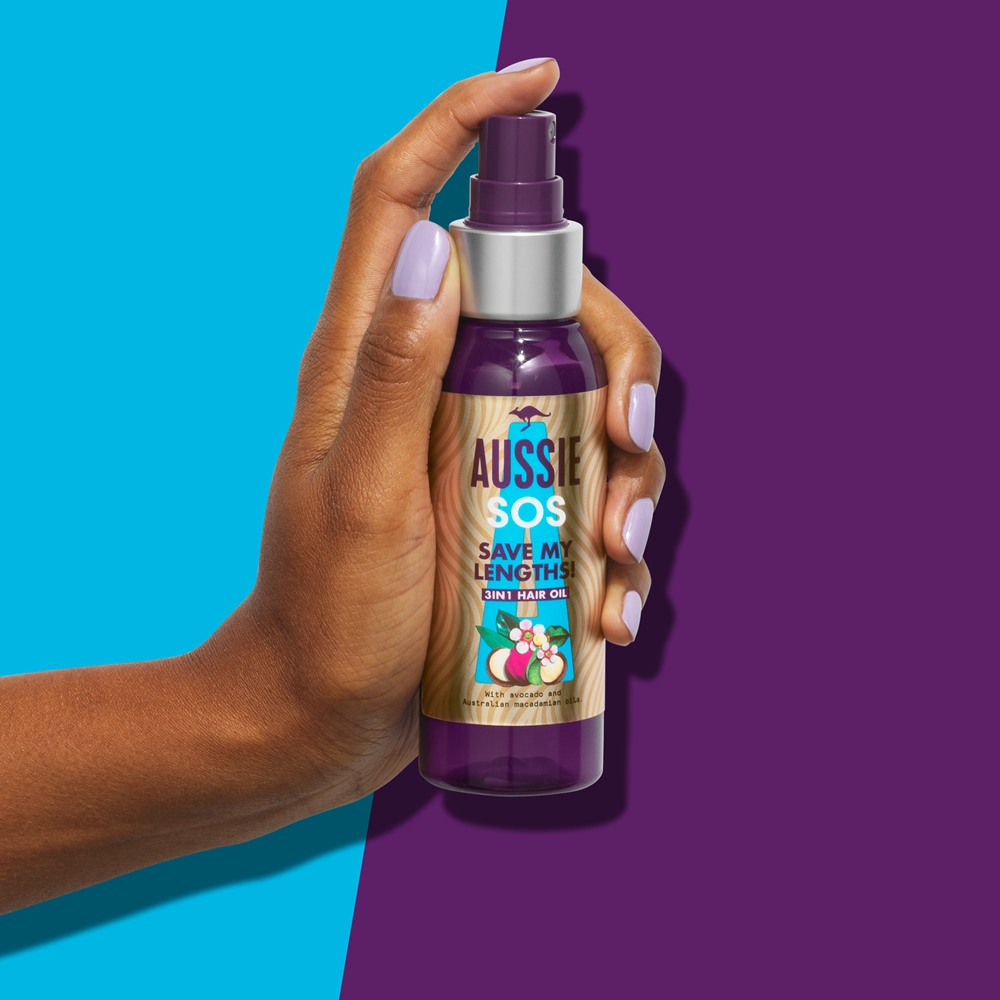 Aussie SOS Save My Lengths! 3in1 Hair Oil Voedende Haarolie | notino.nl