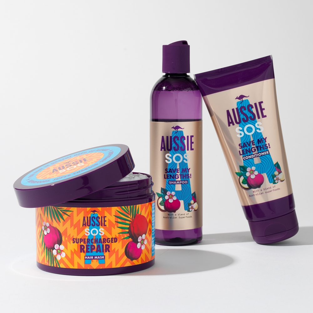 Aussie SOS Supercharged Repair hair mask | notino.co.uk