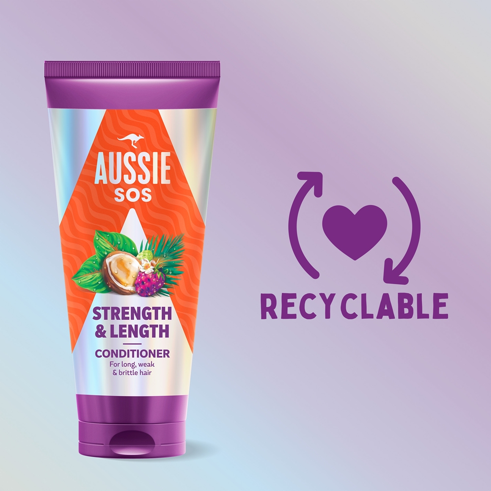 Aussie SOS Strength & Length posilňujúci kondicionér pre dlhé vlasy ...