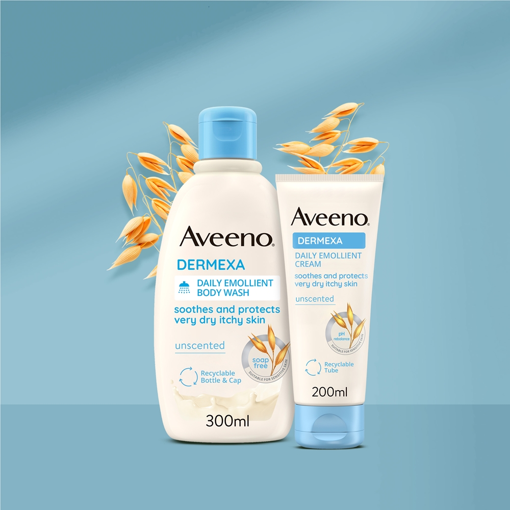 Aveeno Dermexa Daily Emollient Cream emollient cream for dry and ...